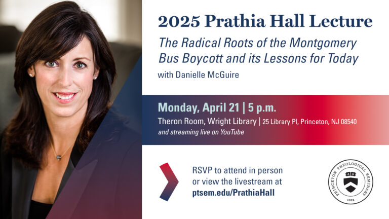 2025 Prathia Hall Lecture: The Radical Roots of the Montgomery Bus ...